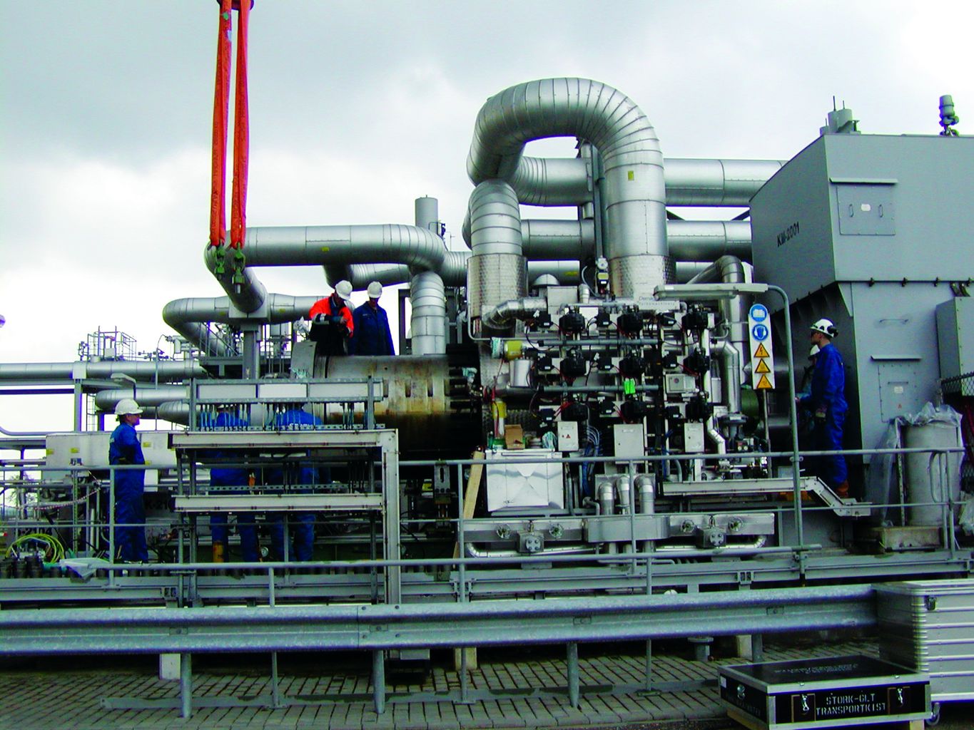 NAM Natural Gas Compressor - MAGNETIC BEARINGS