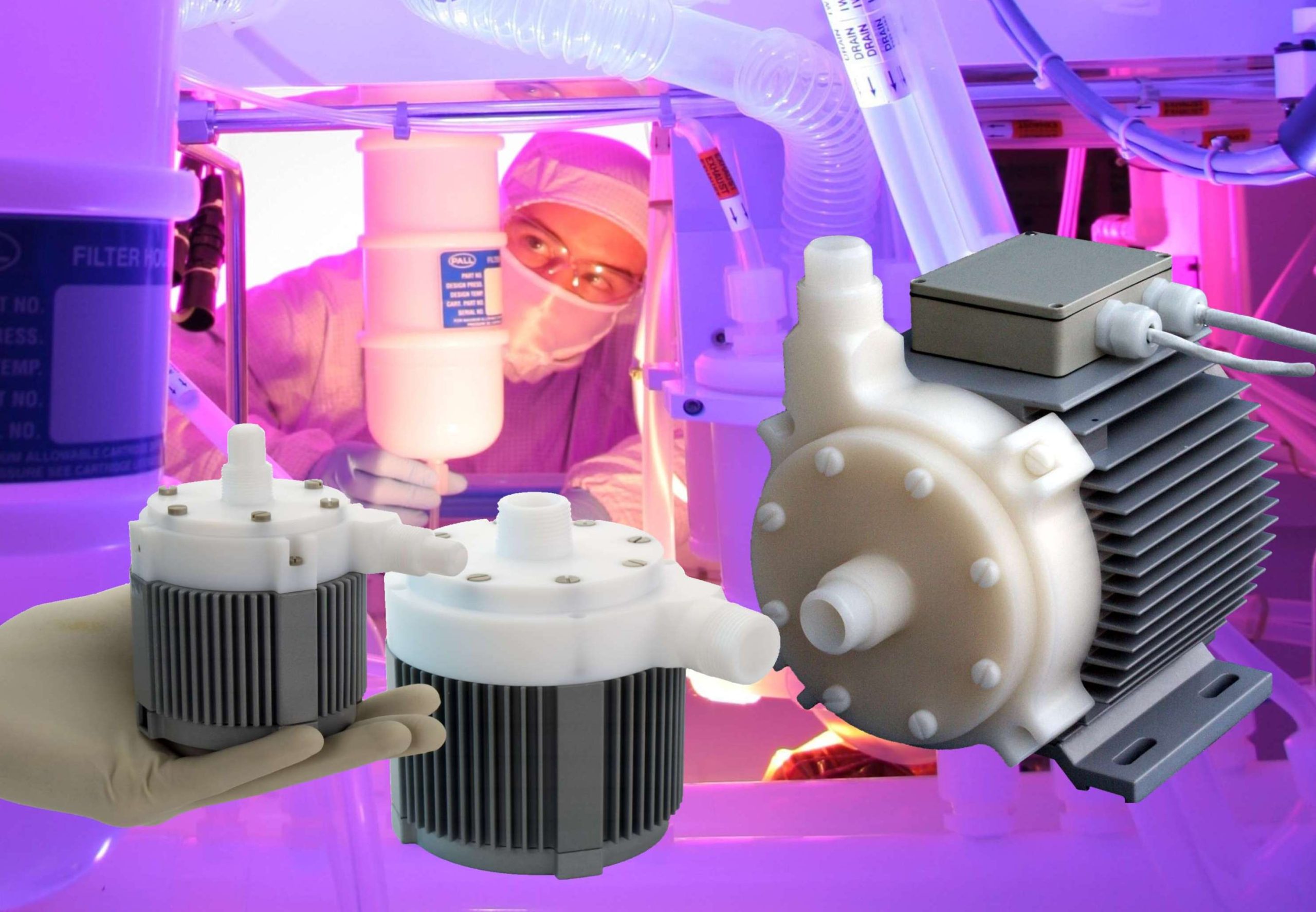 Sealed Process Chamber - MAGNETIC BEARINGS